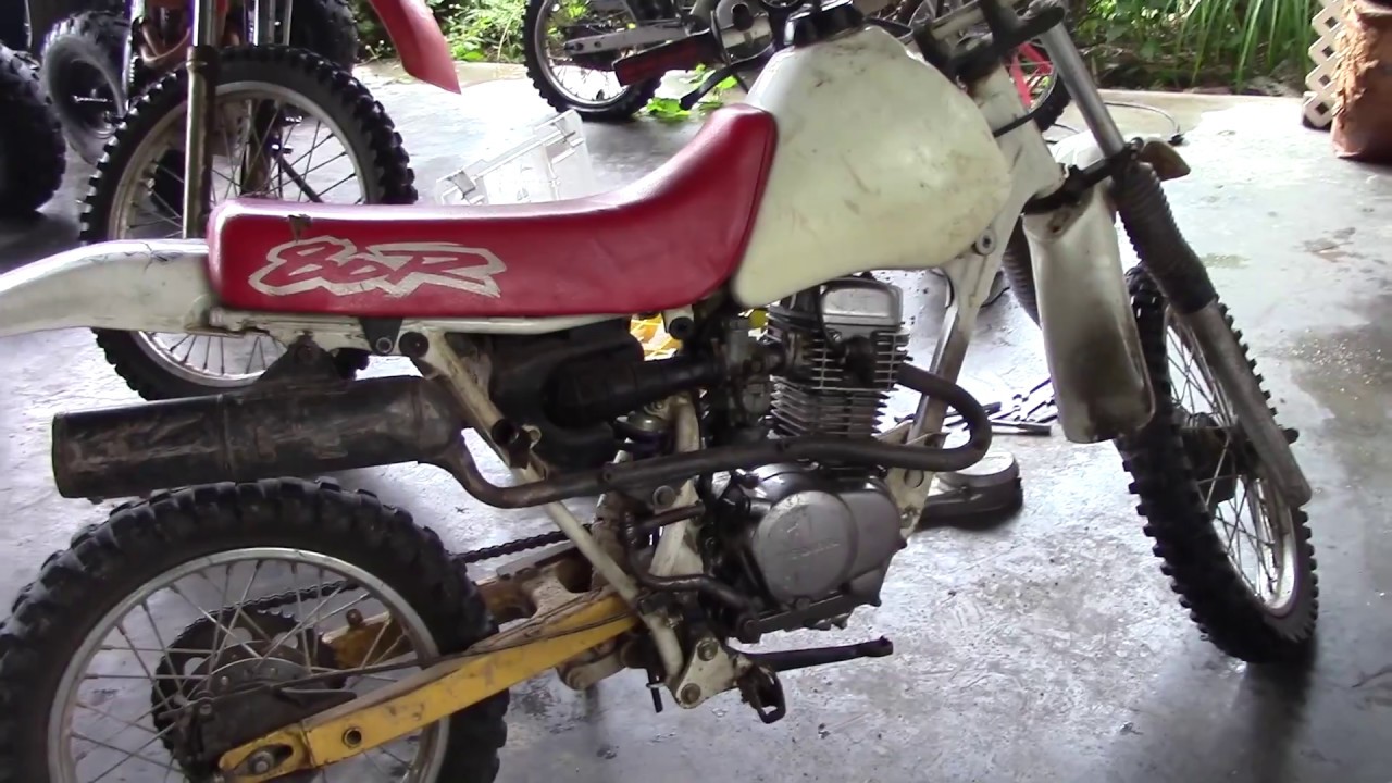 Finally Finished The Top End Rebuild On My Honda XR80R - YouTube