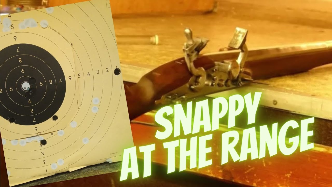 Snaphaunce / Snaphaan at the range, for the first time after testing ...