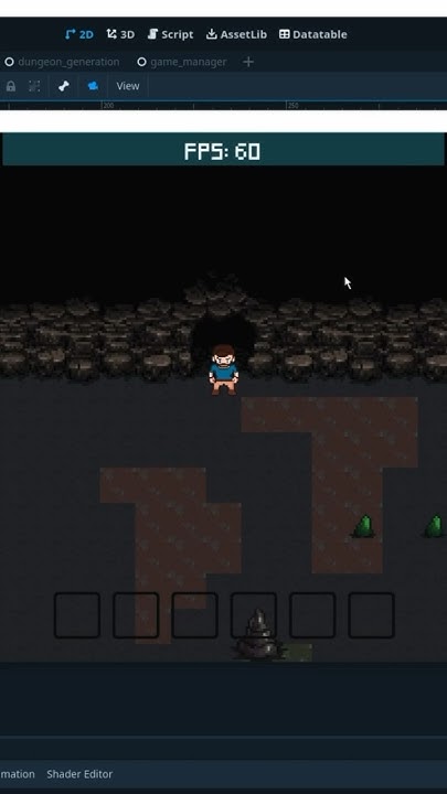 Making Dungeon Generation For My Indie Game #godot #indiegame #cozygames #pixelart - YouTube