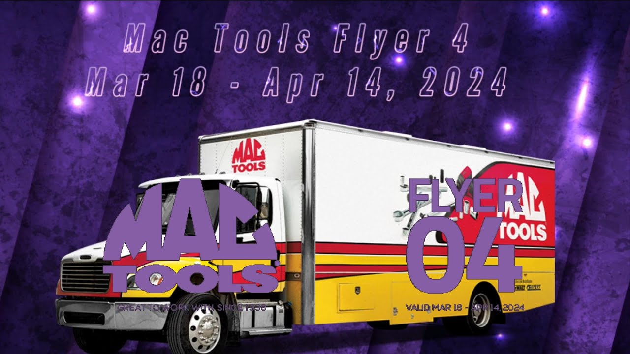 Mac Tools Flyer 4 - 2024 - YouTube