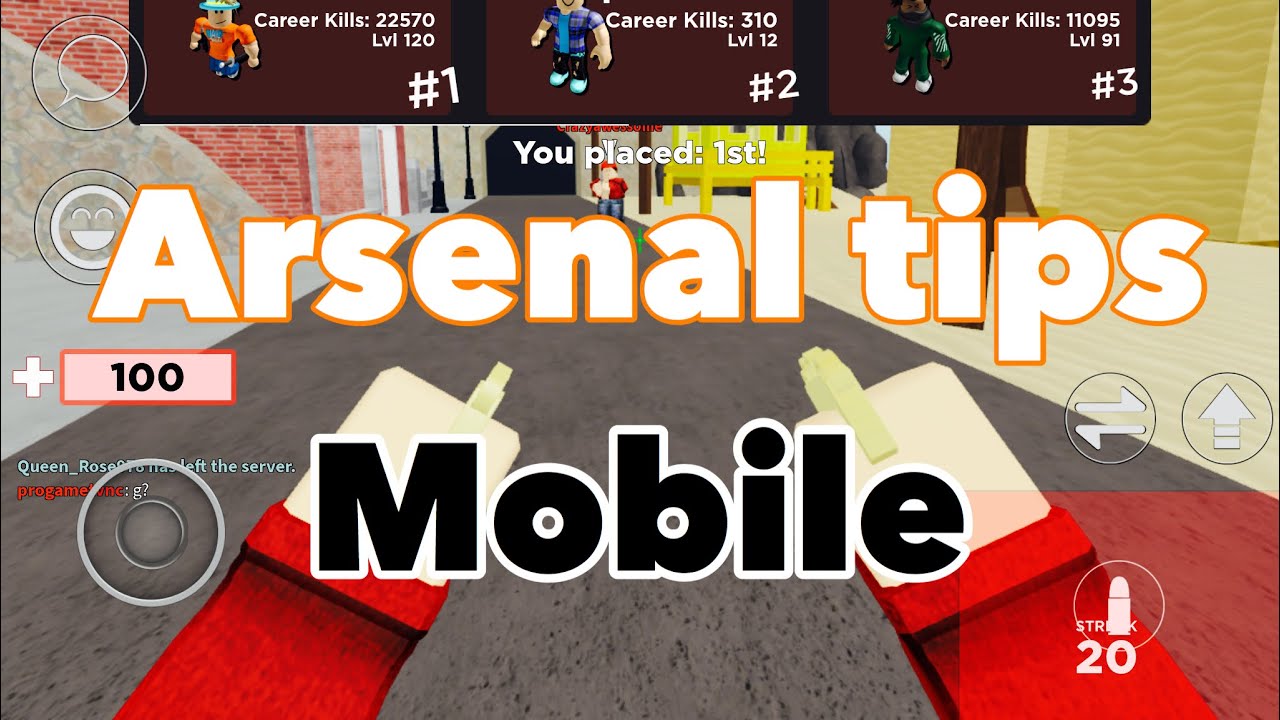 Arsenal TIPS for MOBILE and PC! - YouTube