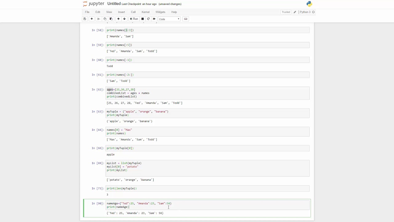 Python 08 Dictionary - YouTube