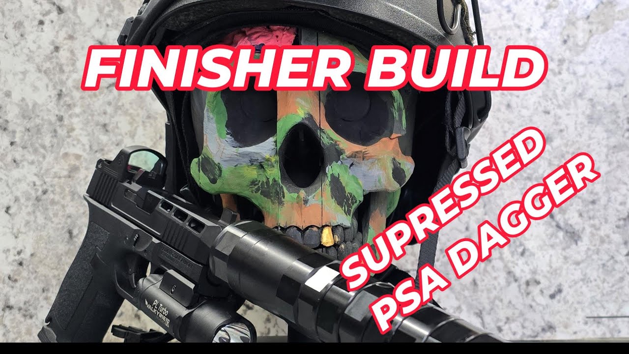 Suppressed PSA Dagger Compact | Budget Build for Night Hunting - YouTube
