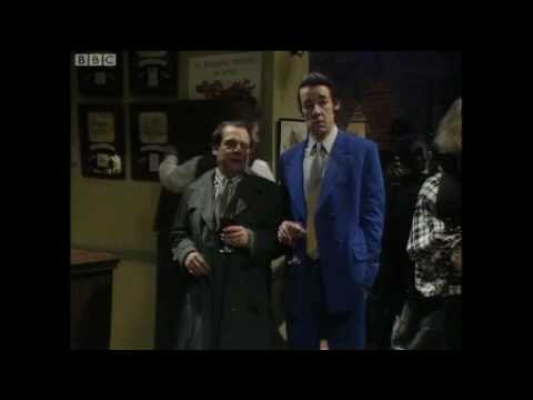 Del Boy falls through the bar - YouTube