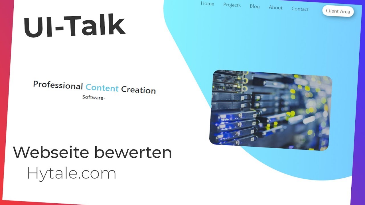 UI-Talk #008 | hytale.com | YellowPhoenix18 - YouTube