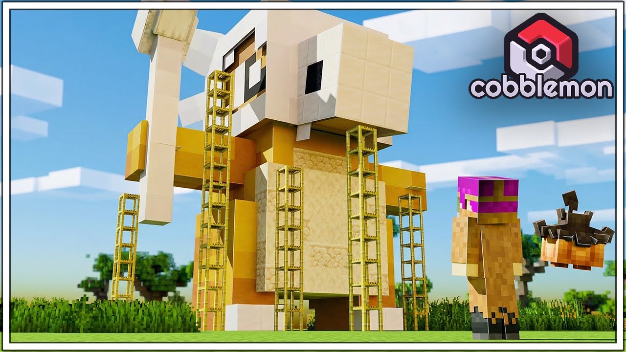 We Built A Giant Pokemon And It's AMAZING !! | Cobblemon [Episode 7 ...