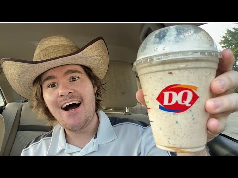 Dairy Queen Caramel Mcoha Chip Shake Review - YouTube