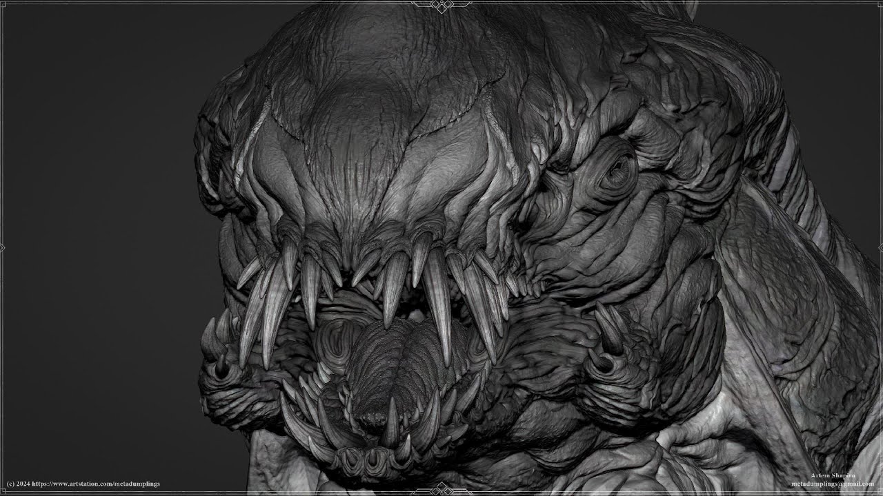 Project - Chimera High-Poly - YouTube