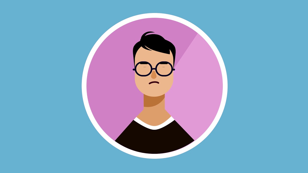 Animating a face in after effect | 2D Animation | Motion Graphics ...