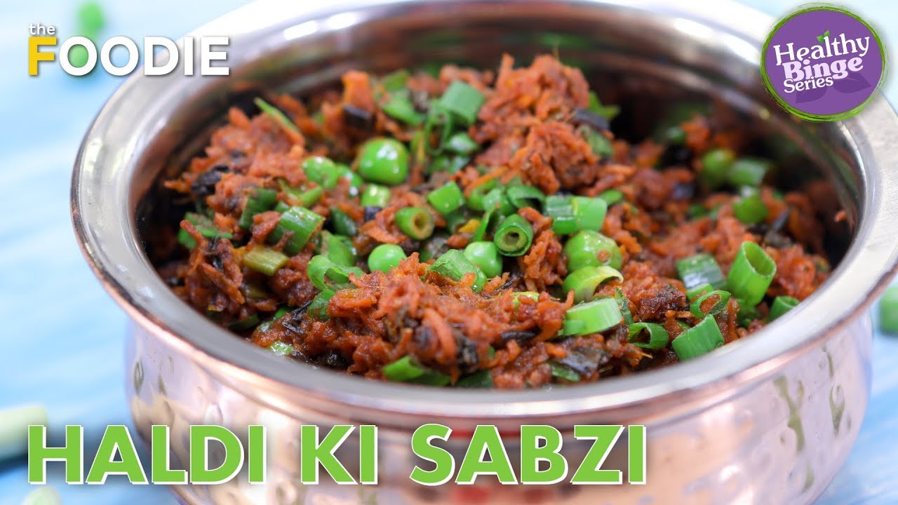 Haldi Ki Sabzi | Traditional Marwari Dish | Winter Special Turmeric ...