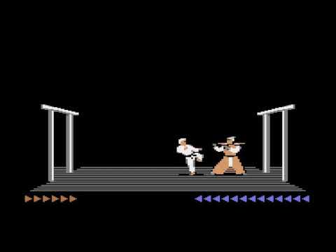 KARATEKA !!! ATARI 800 XL FULL GAME 80´S NOSTALGIA - YouTube