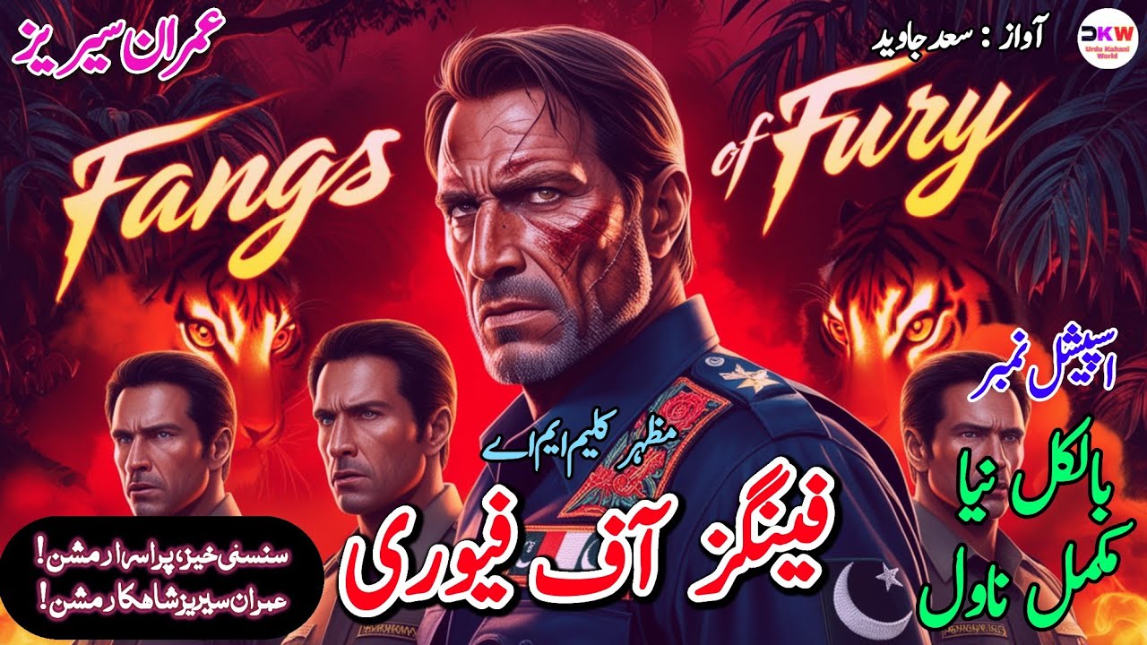 Fangs Of Fury Imran Series By Mazhar Kaleem MA Complete Novel Special ...