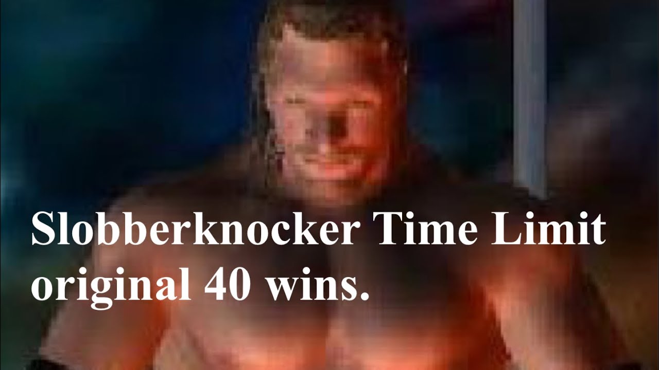 SmackDown HCTP Slobberknocker Time Limit Original 40 wins - YouTube