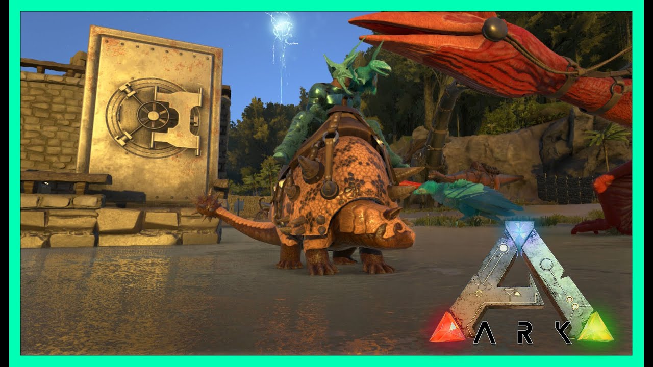 ARK: Survival Evolved - Let's Play #18 - LARGE METAL VAULT! [1080p ...