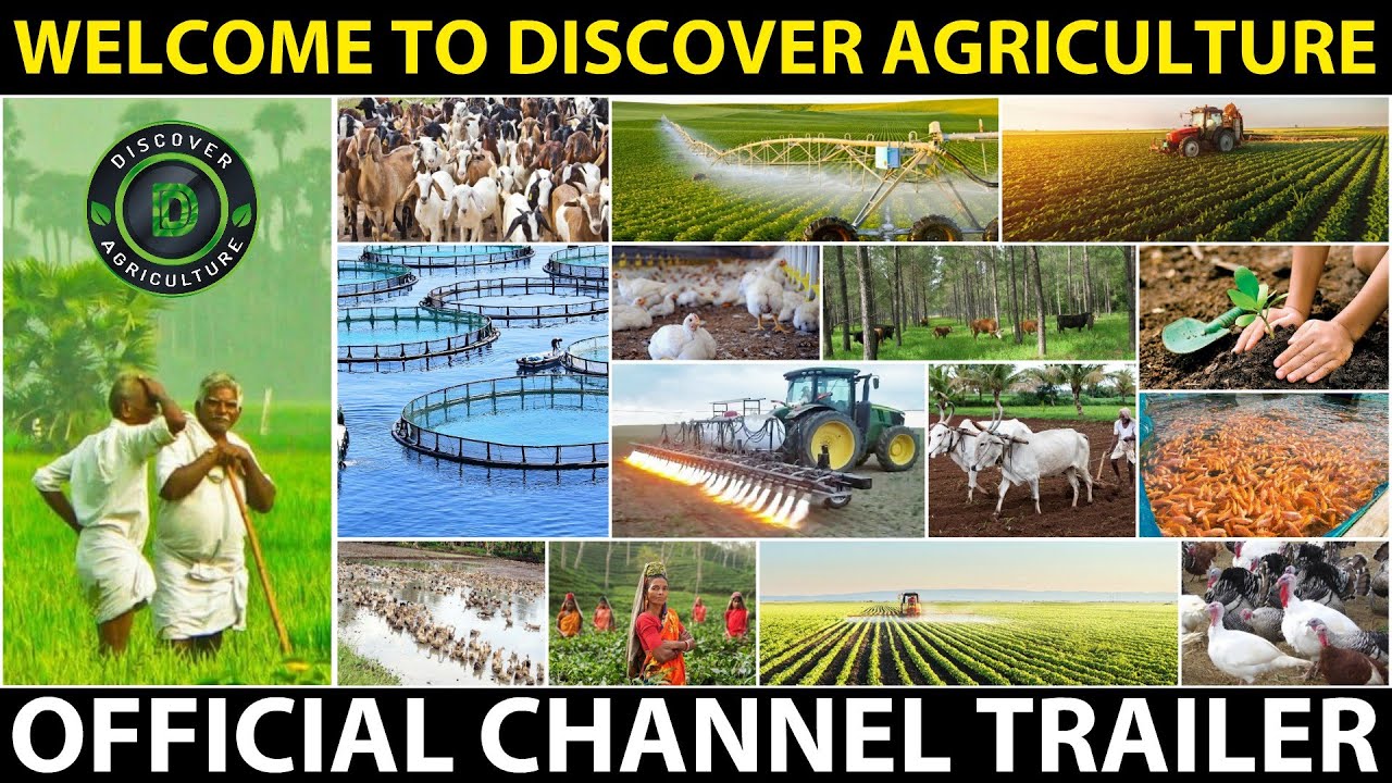 DISCOVER AGRICULTURE | Official Channel Trailer..! | Agriculture ...