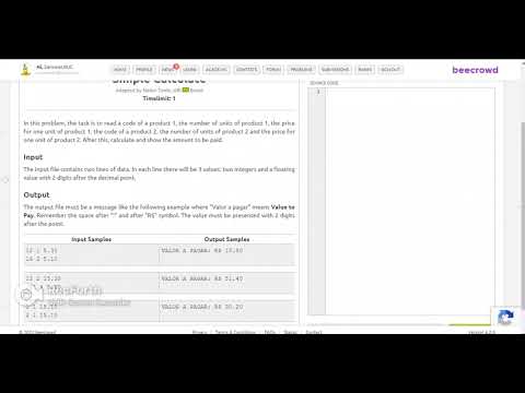BEE 1010 Problem solution with explanation|Simple problem of python. - YouTube