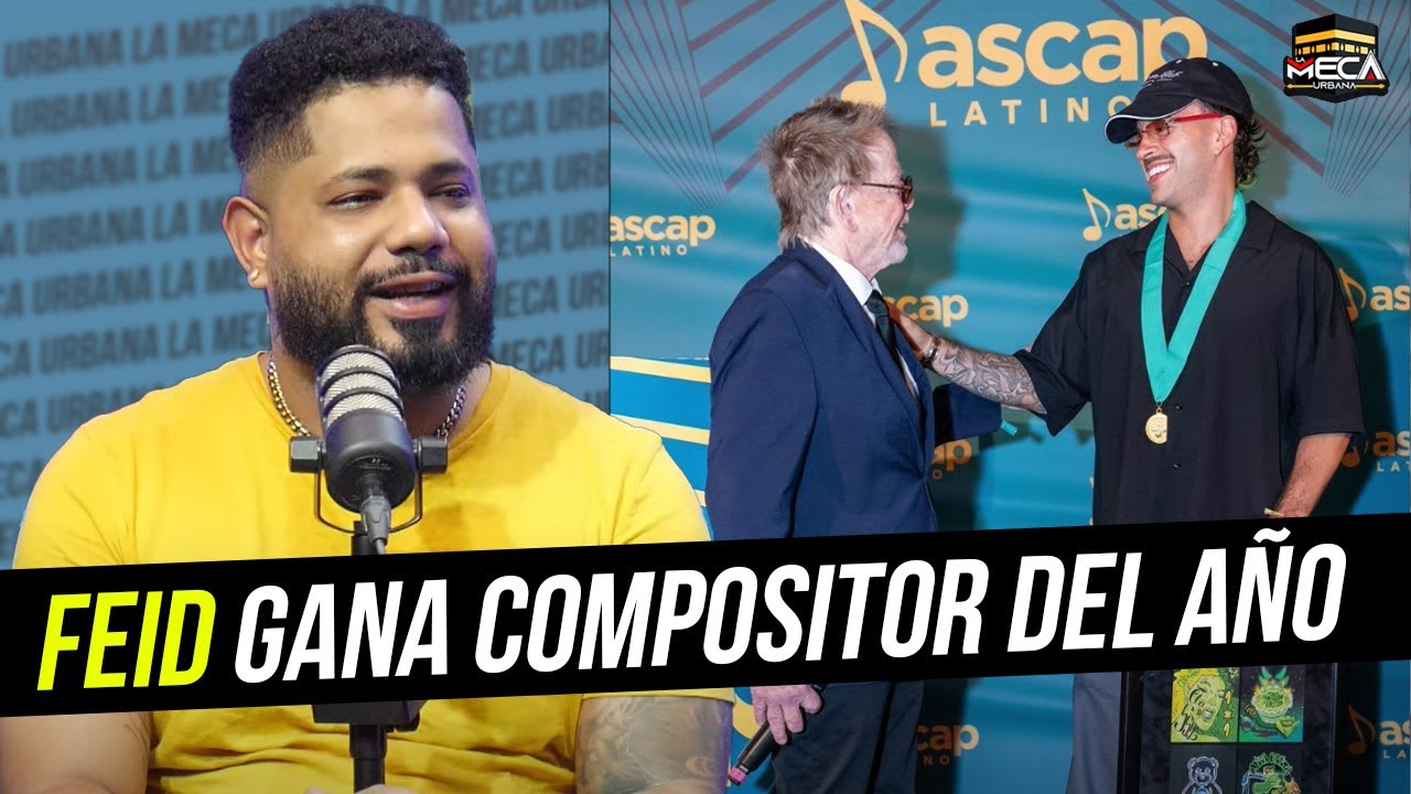 FEID GANA COMPOSITOR DEL AÑO EN LOS PREMIOS ASCAP ! - YouTube