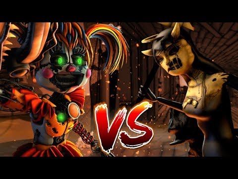 [SFM/FNAF VS BATIM] SCRAP BABY VS BENDY AND THE INK MACHINE CHAPTER 4 ...