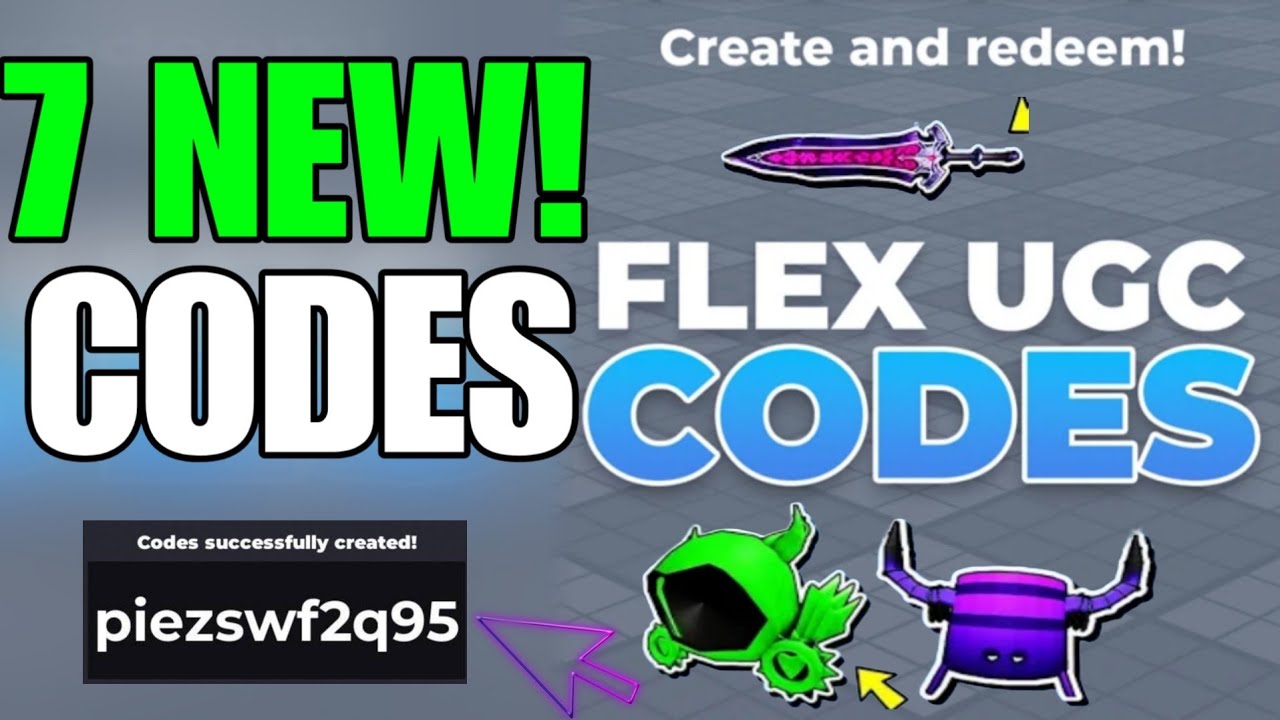 ALL NEW CODES FLEX UGC ROBLOX CODES 2024||FLEX UGC CODES 2024|| ROBLOX ...