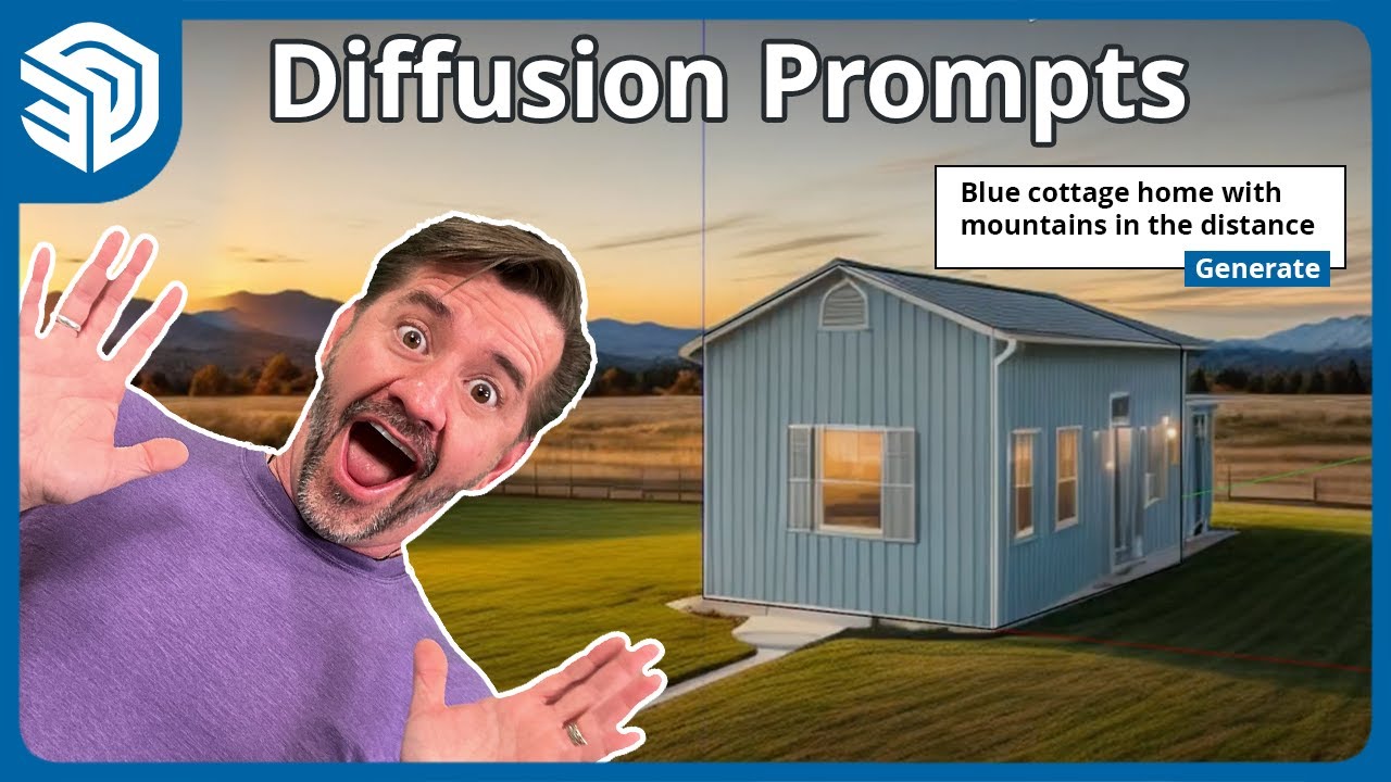 How to Write Better AI Prompts for SketchUp Diffusion - YouTube
