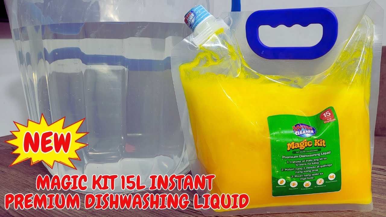 250 LANG! MAGIC KIT PREMIUM NA! DISHWASHING LIQUID | 15L YEILD | Tipid ...