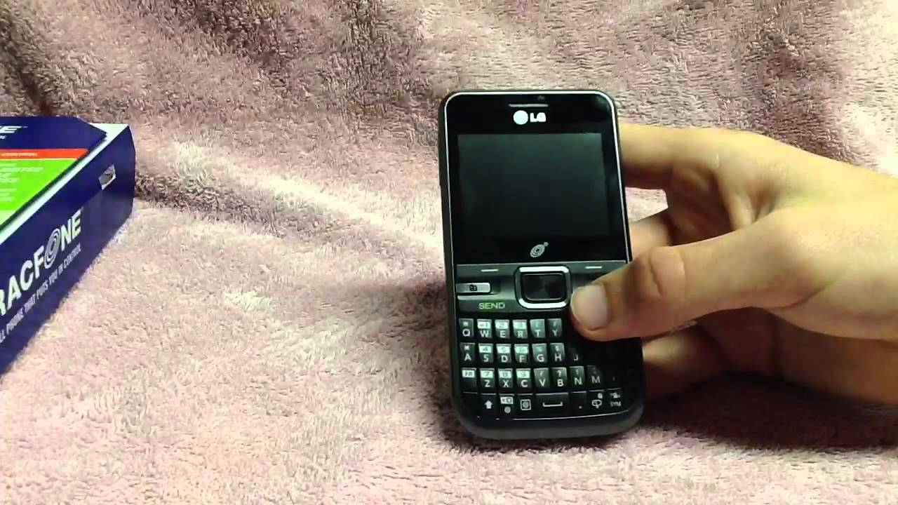 LG530G Cell Phone Review/Overview - Tracfone - YouTube
