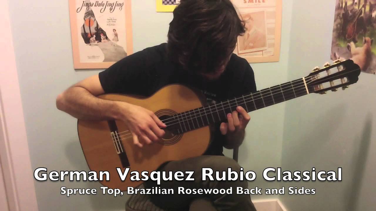 German Vasquez Rubio Brazilian Rosewood - YouTube