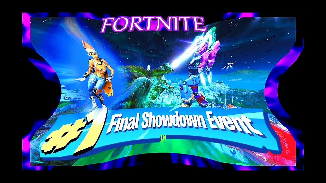 Fortnite The Final Showdown Event Fast and slow motion picture - YouTube