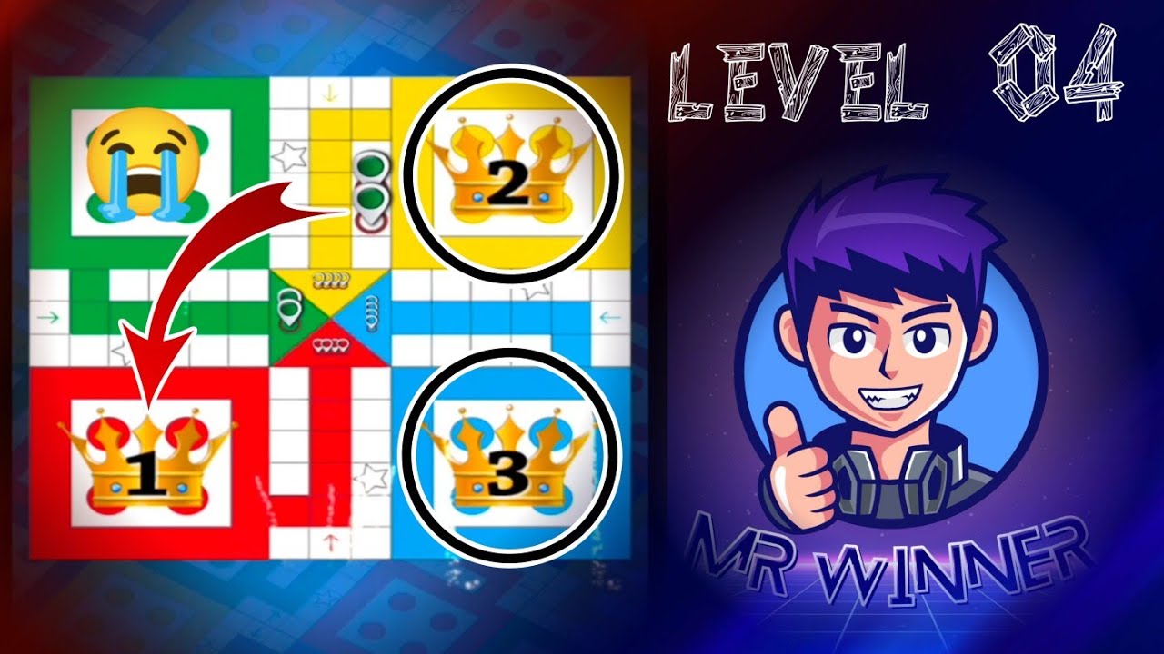 Mr Winner Ludo Game Level 04 || Ludo Game In 4 Player || Ludo King 4 ...