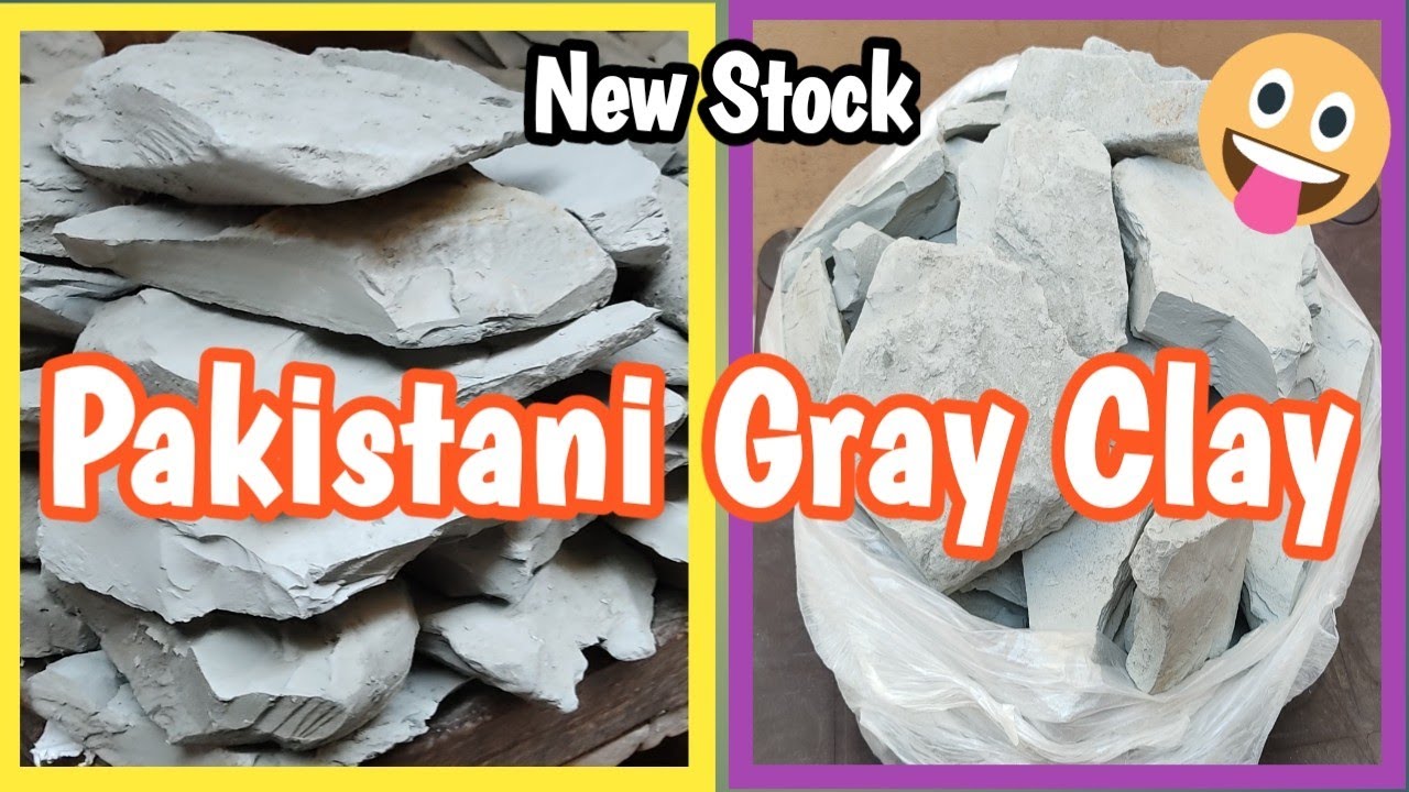 Pakistani Gray Clay shopping video 2021 || New Gray Clay Stock - YouTube