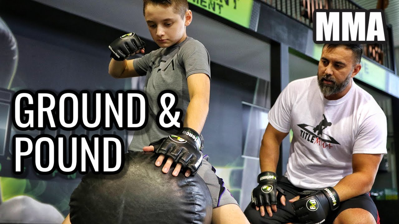 MMA Ground & Pound Training | Mount Position Striking - YouTube