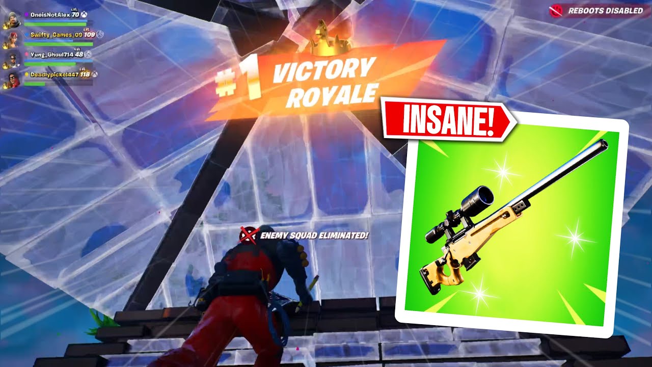 The BOLT ACTION Is INSANE! (Fortnite Reload Gameplay) - YouTube