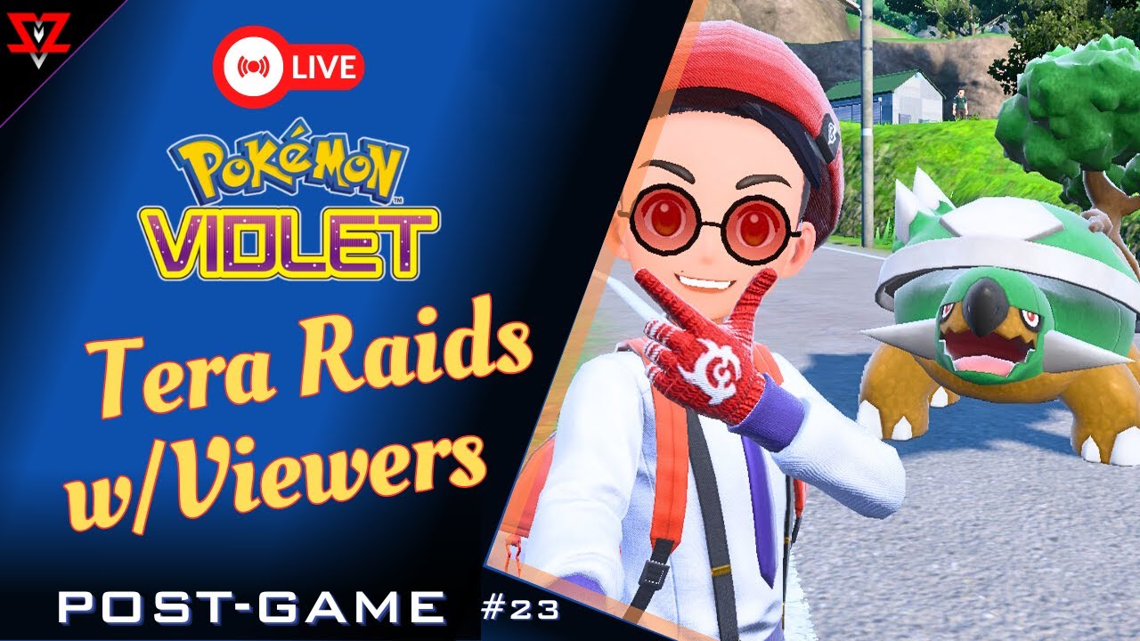 Tera Raids (w/Viewers) | #Torterra & Others | LIVE | Post-Game - 23 ...