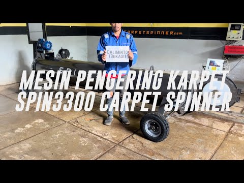 Mesin Pengering Karpet SPIN3300 Carpet Spinner - Pengiriman ke Bekasi ...