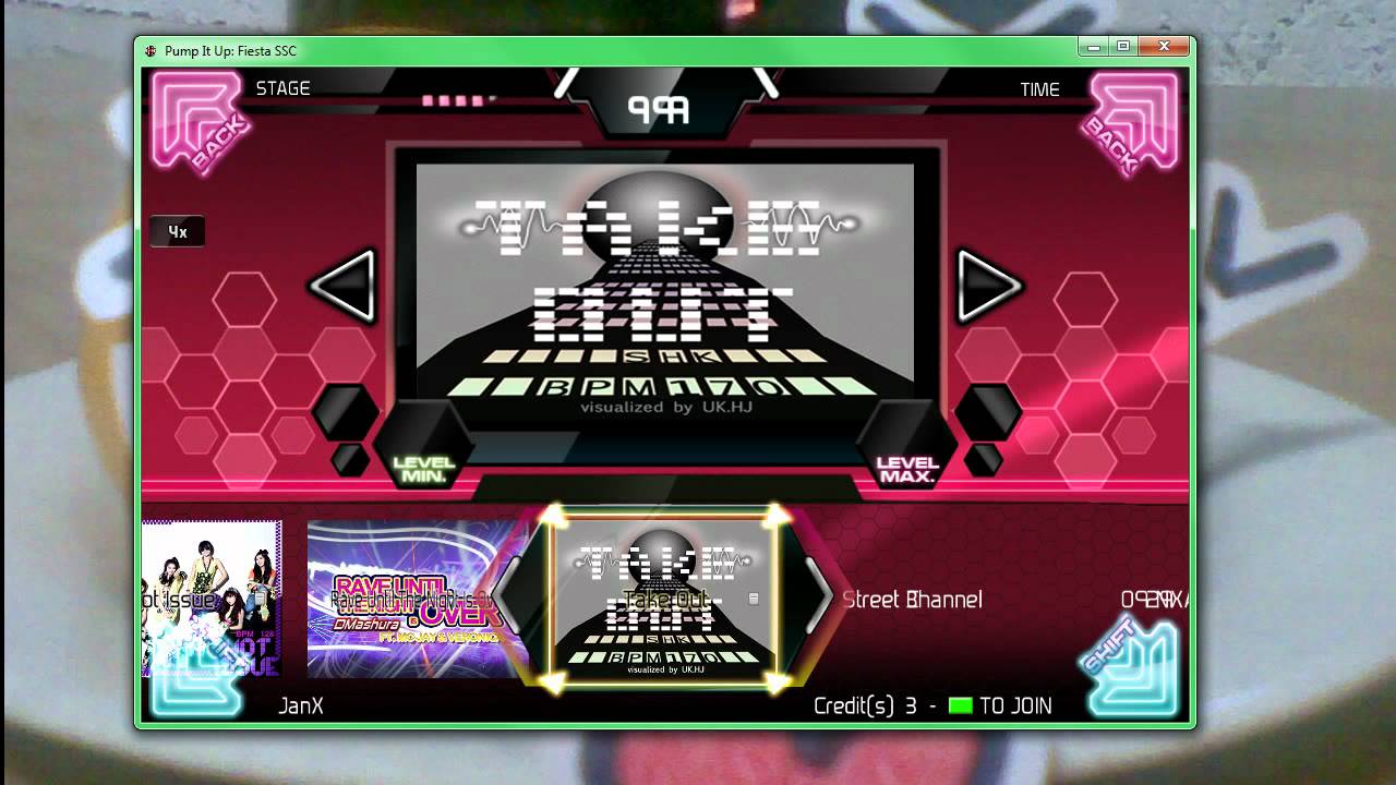 StepMania 5 theme project: Pump It Up Fiesta SSC - 4:3 and 16:9 views ...