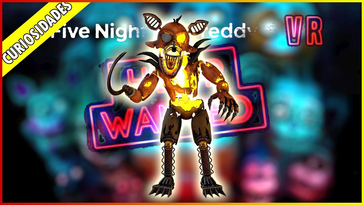 10 CURIOSIDADES DE GRIM FOXY- FNAF VR HELP WANTED - YouTube