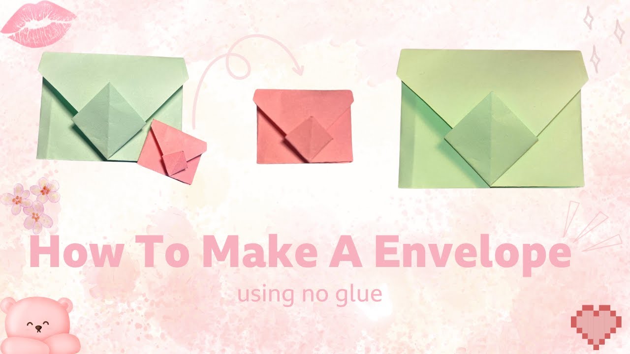 DIY Magic: Crafting a Perfect Envelope Without Glue! - YouTube