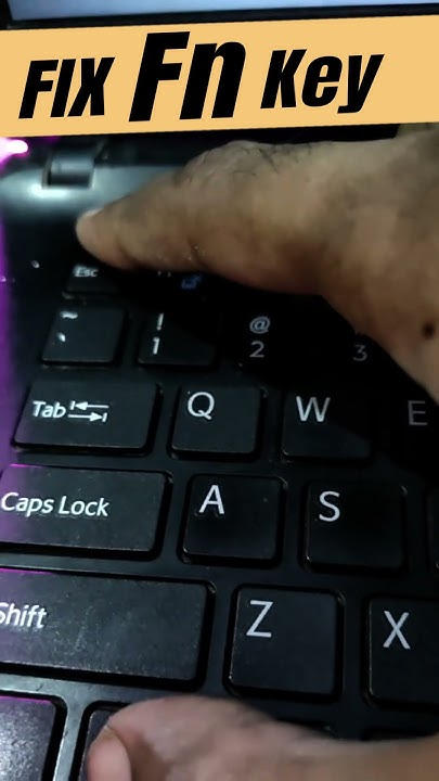 Enable/Disable Function (Fn) Key🔥 | Fix Fn key not working #shorts - YouTube