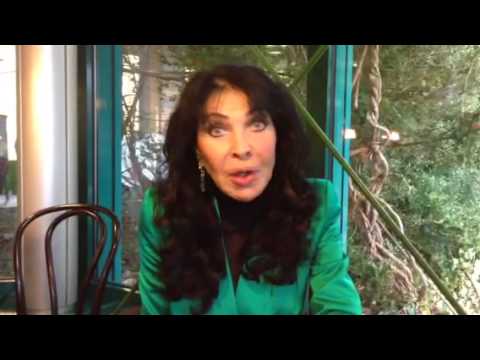 Dunja Rajter grüßt alle Leser von FREIZEIT REVUE