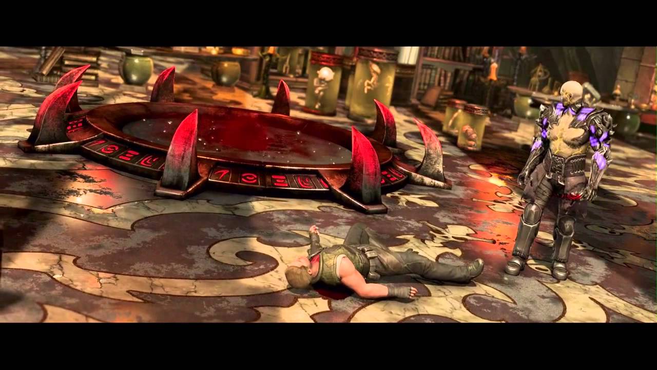 Mortal Kombat X Story Mode P11 - Stomp Em In Da Nuts - YouTube