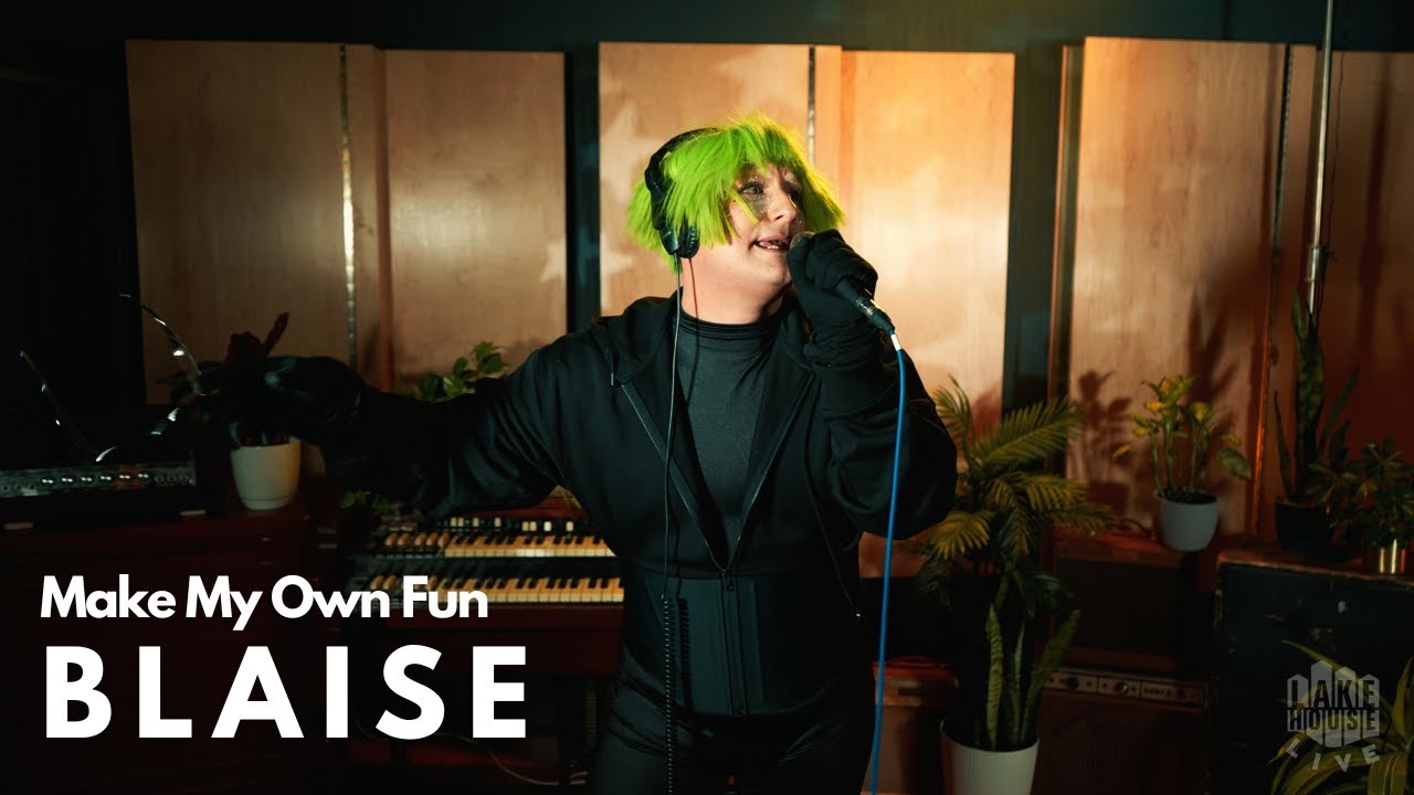Blaise - Make MY Own Fun (Live at Lakehouse Recording Studios) - YouTube