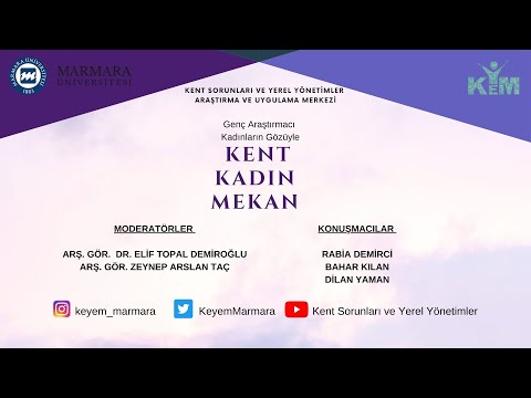 Genç Araştırmacı Kadınların Gözüyle KENT KADIN MEKAN