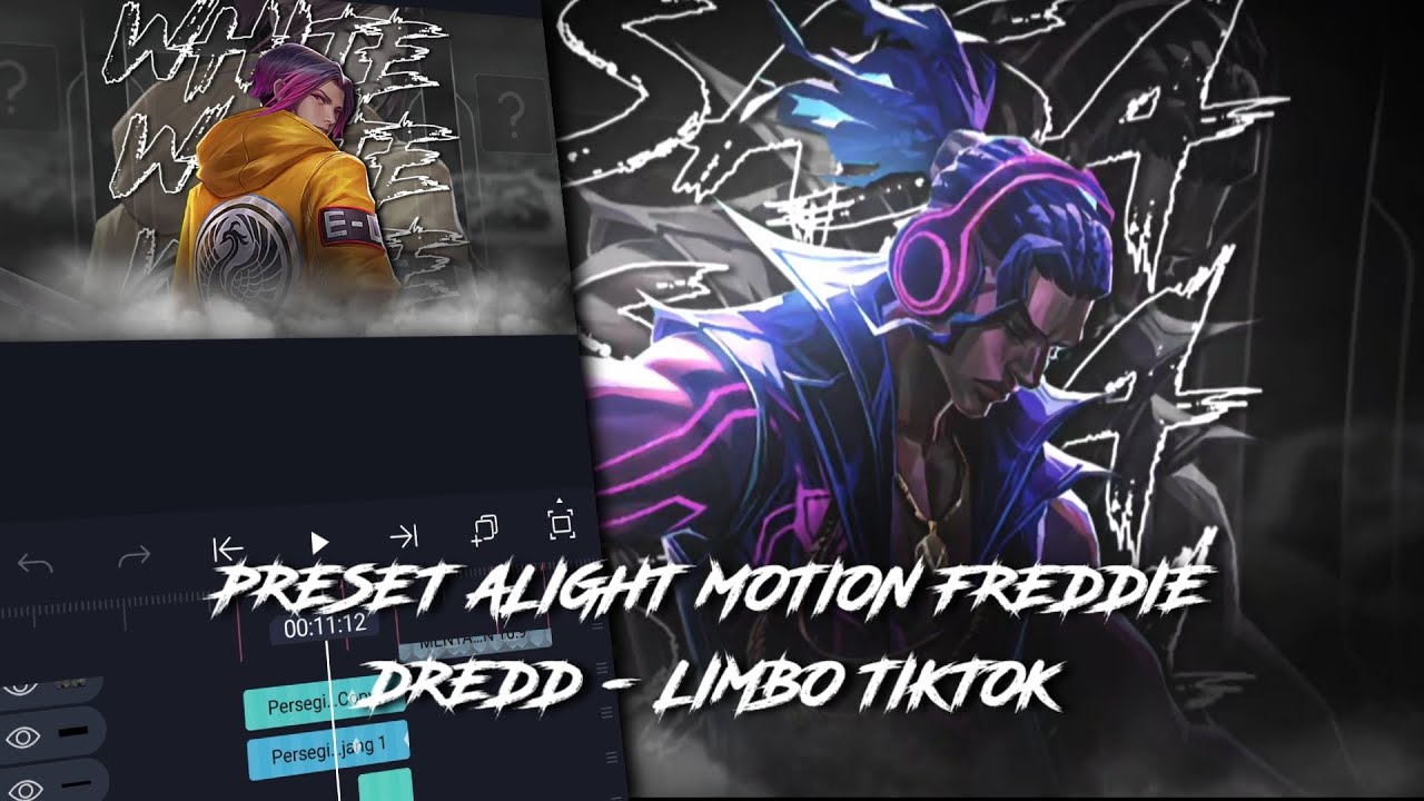 PRESET ALIGHT MOTION FREDDIE DREDD - LIMBO TIKTOK🔥🔥 - YouTube