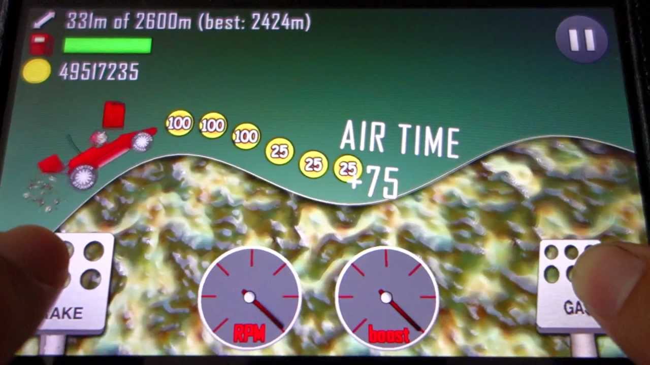 Hill Climb Racing - Alien Planet 2725m /HD - YouTube