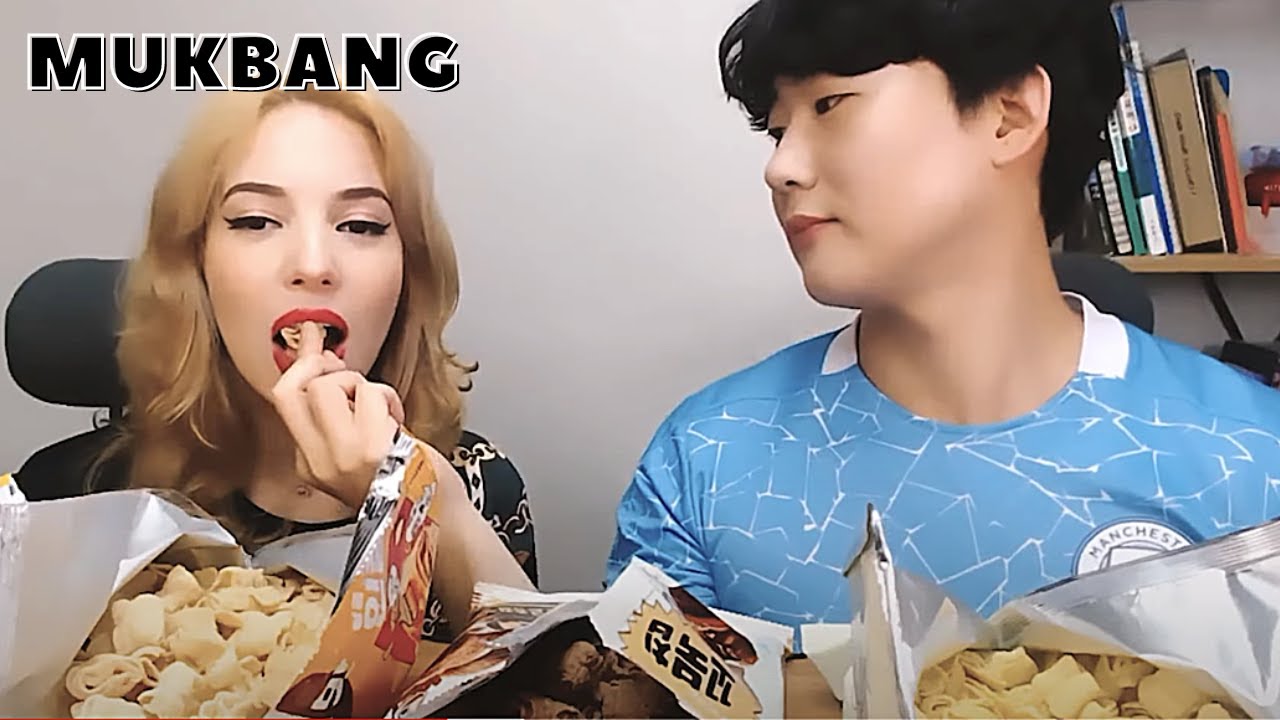 Best Korean snacks | Mukbang - YouTube