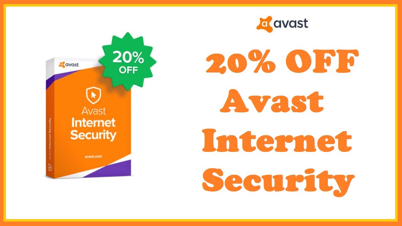 20% OFF Avast Internet Security - YouTube