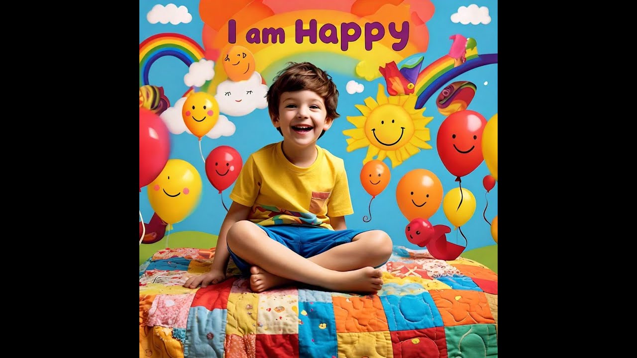 I Am Happy (Positive affirmation song for Kids) - YouTube