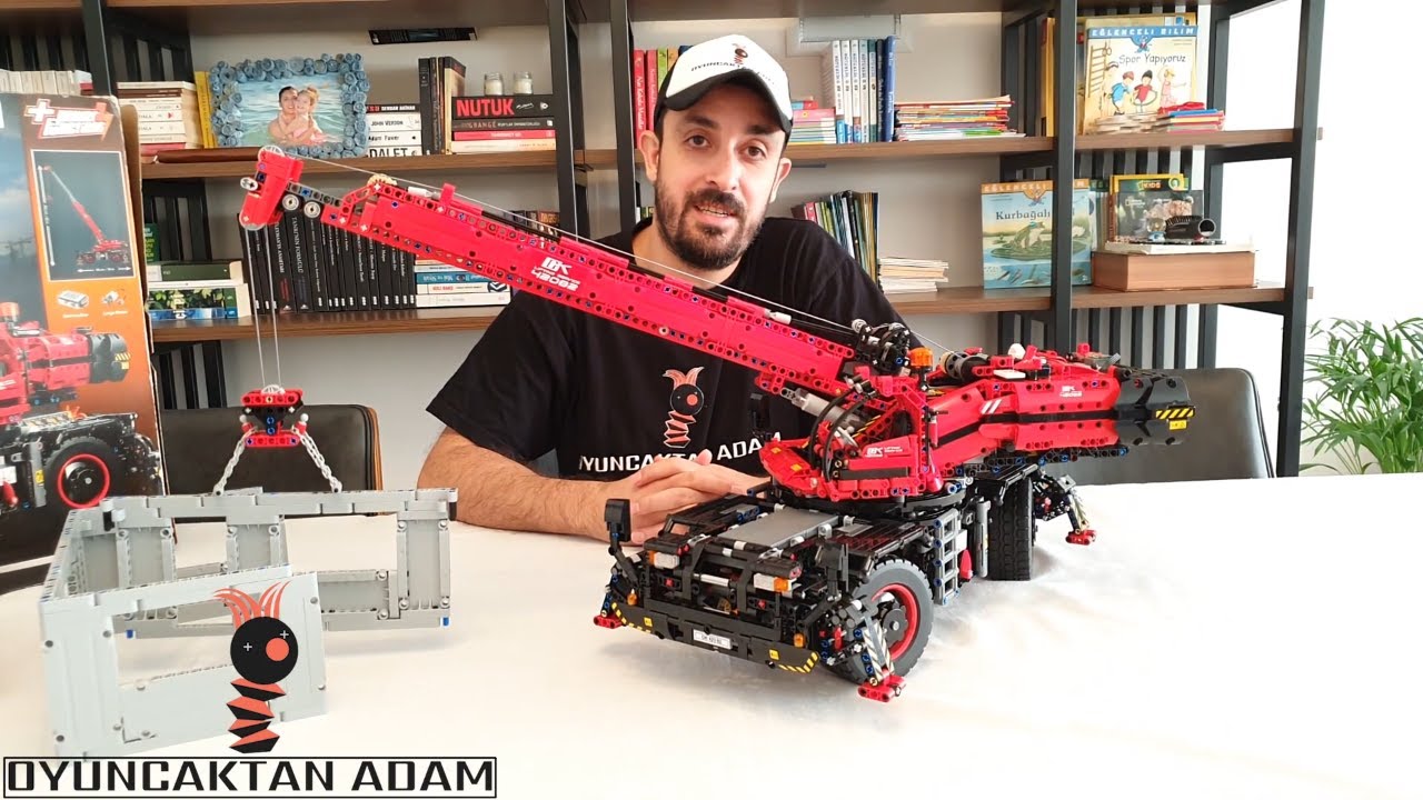 Lego Dev Vinç Yaptım - Motorlu - Lego Technic 42082 - YouTube