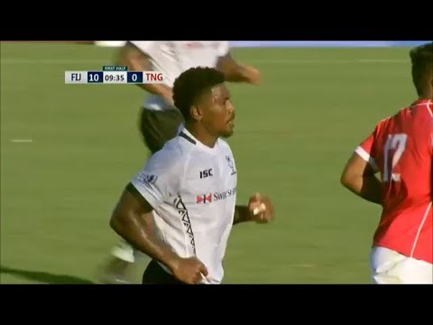 Frank Lomani booming clearance kick from 22 to 22 vs Tonga A 2019 - YouTube