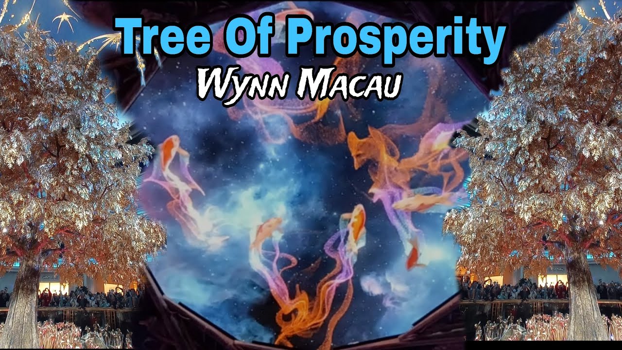 Golden Tree Of Prosperity ( Wynn Macao ) - YouTube